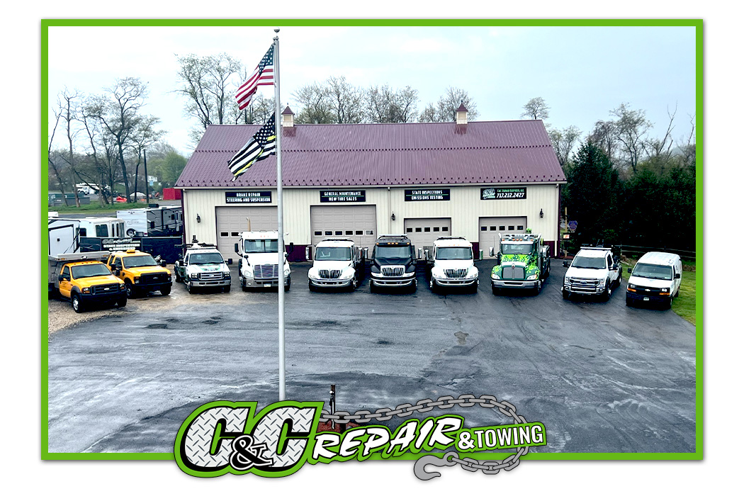 Light Duty Towing in Etters Pennsylvania | C&C Repair & Towing
